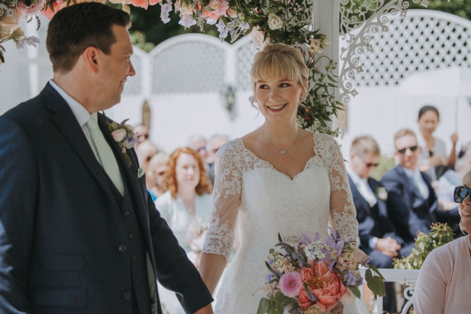 Libby & Jacob’s pagoda wedding at Southdowns Manor | Southdowns Manor