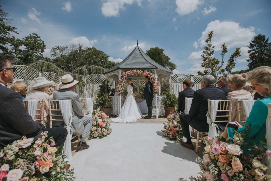 Libby & Jacob’s pagoda wedding at Southdowns Manor | Southdowns Manor