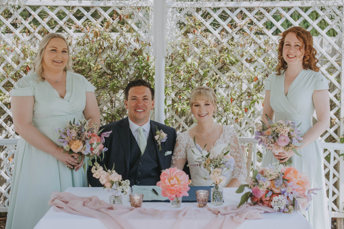 Libby & Jacob’s pagoda wedding at Southdowns Manor | Southdowns Manor