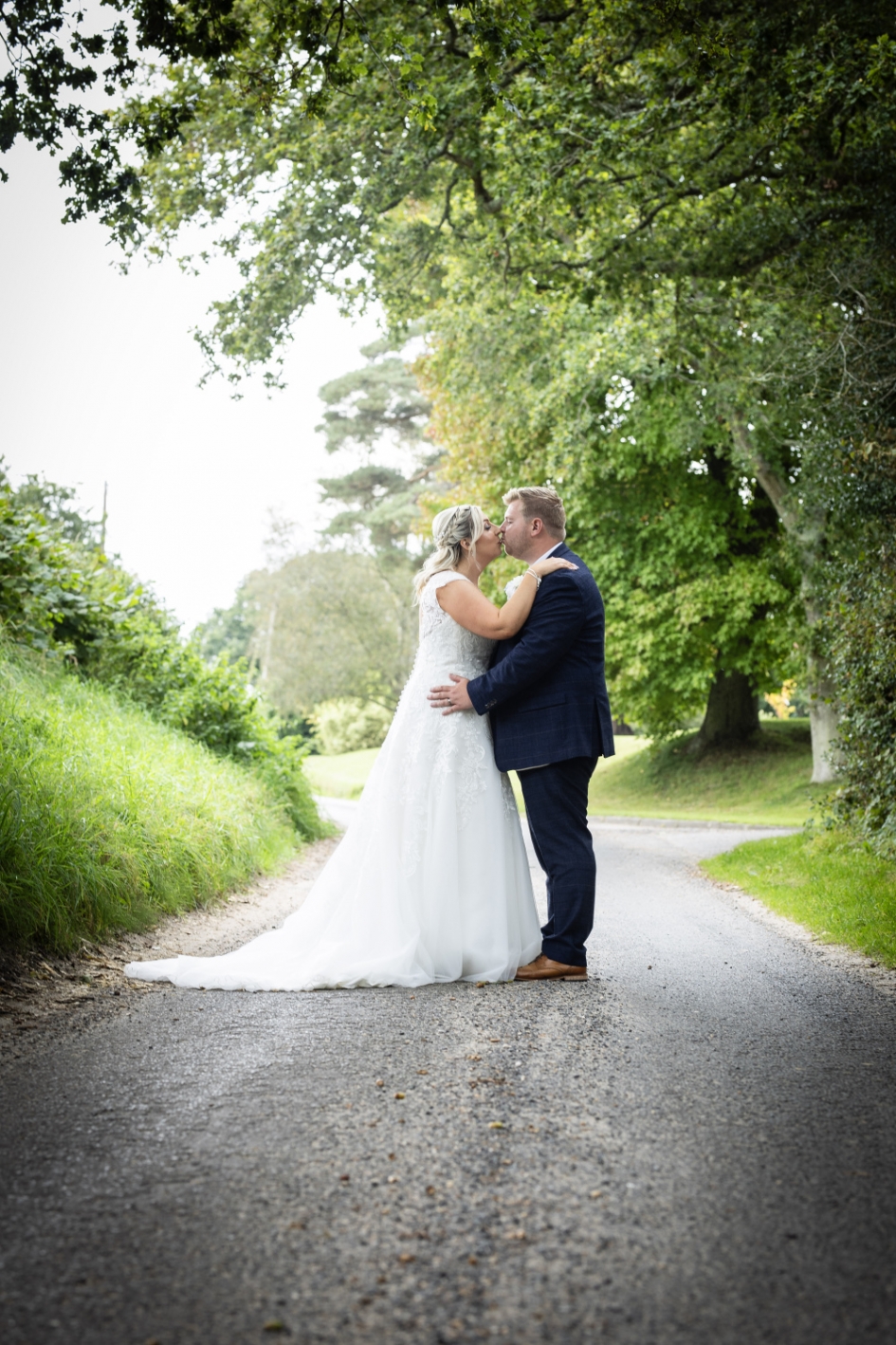 Julie & Josh’s ‘Something Blue’ September Wedding | Southdowns Manor