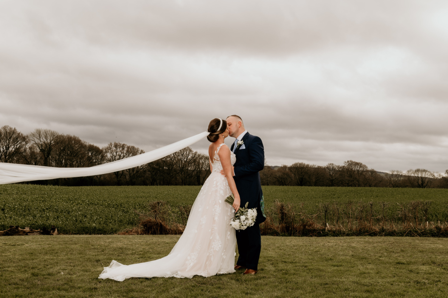 Amy & Ollie’s Magical March Wedding Day | Southdowns Manor